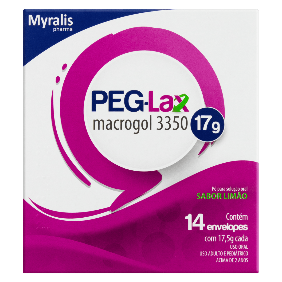 Peg-Lax Myralis 17,5g 14 Envelopes