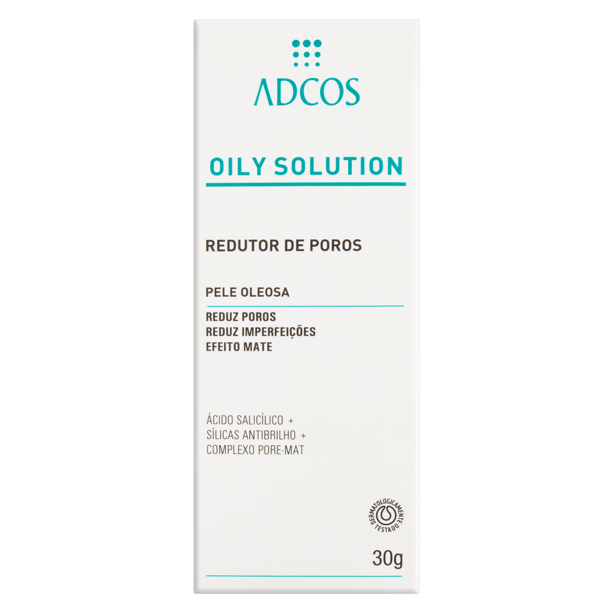 ADCOS OILY SOLUTION REDUTOR DE POROS 30G