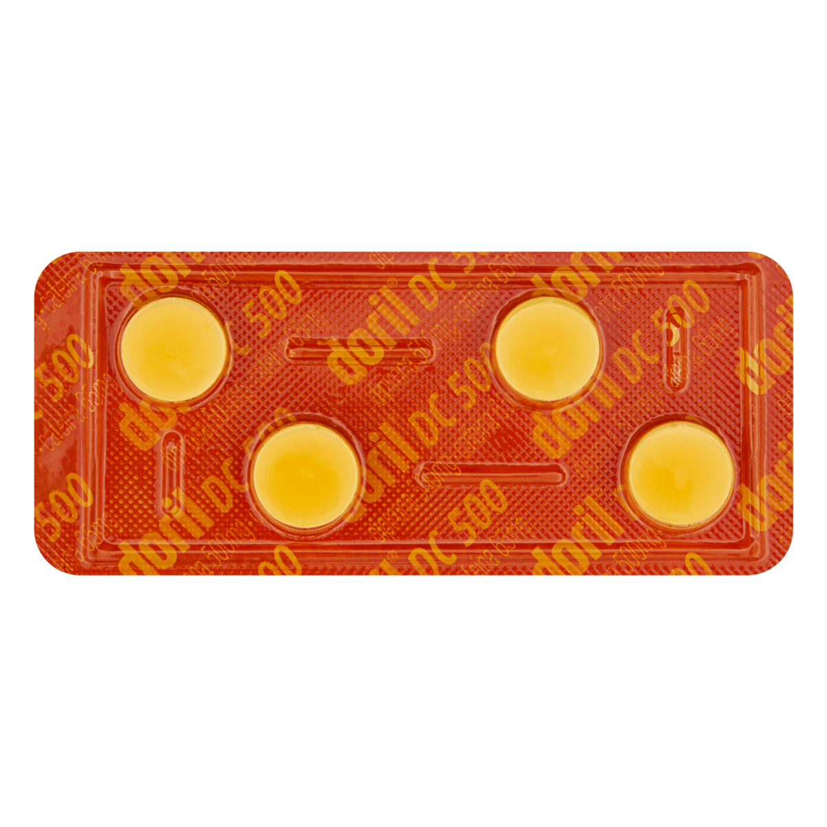 DORIL DC 500+65MG 4 CPRS