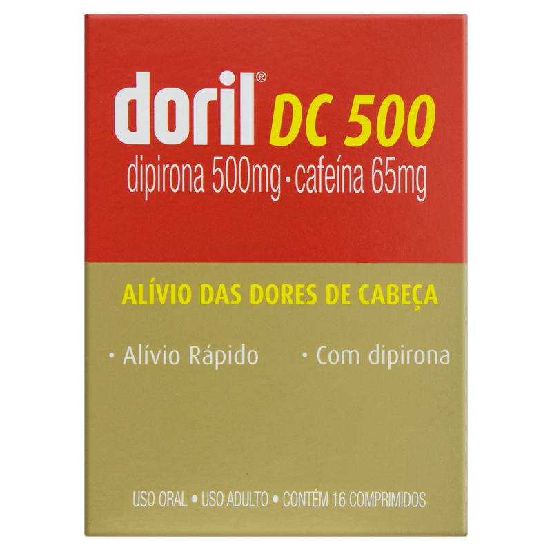 DORIL DC 500+65MG 16 CPRS
