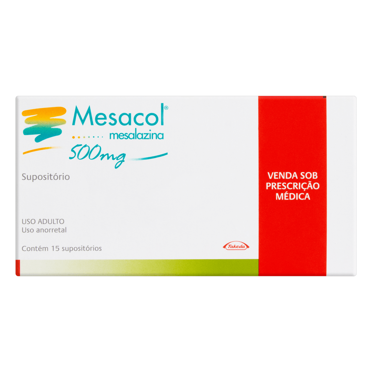 MESACOL 500MG 15 SUPOSIT