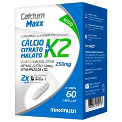 CALCIUM MAXX K2 250MG 60 CAPS