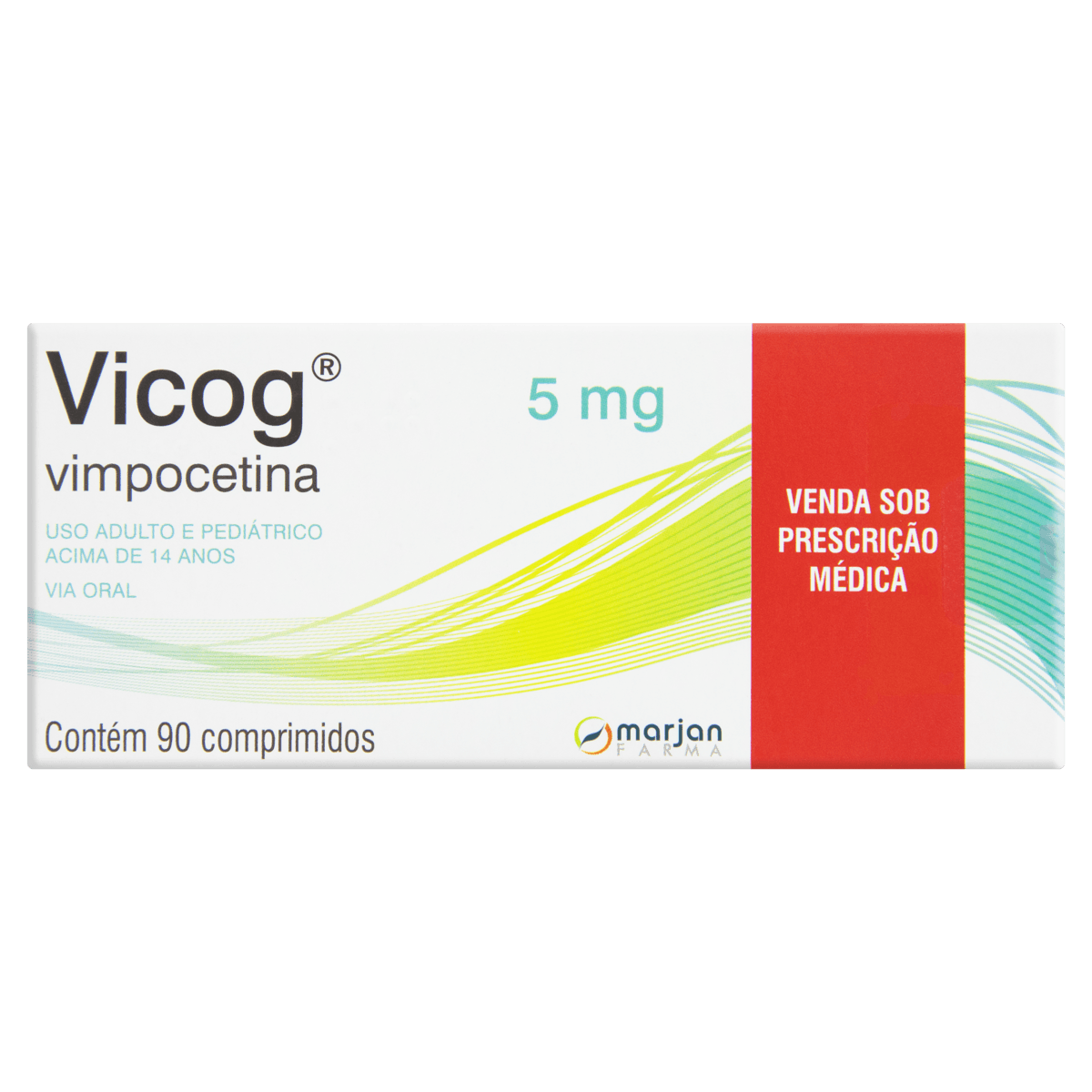 Vicog 5mg 90 Comprimidos