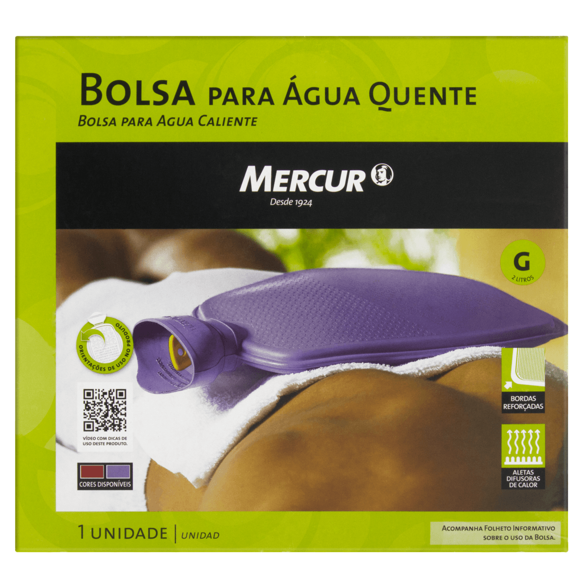BOLSA P/ AGUA QUENTE LILAS G MERCUR - BC0014 BOLSA P/ AGUA QUENTE LILAS G MERCUR - BC0014