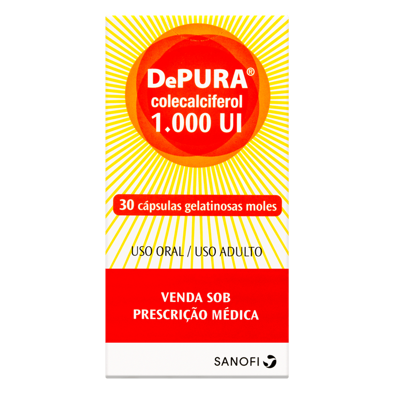 DEPURA 1000UI 30 CAPS