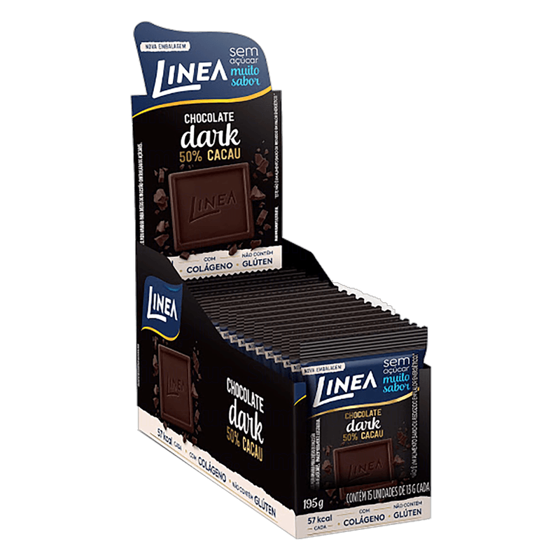 CHOCOLATE LINEA DARK ZERO ACUCAR 13G