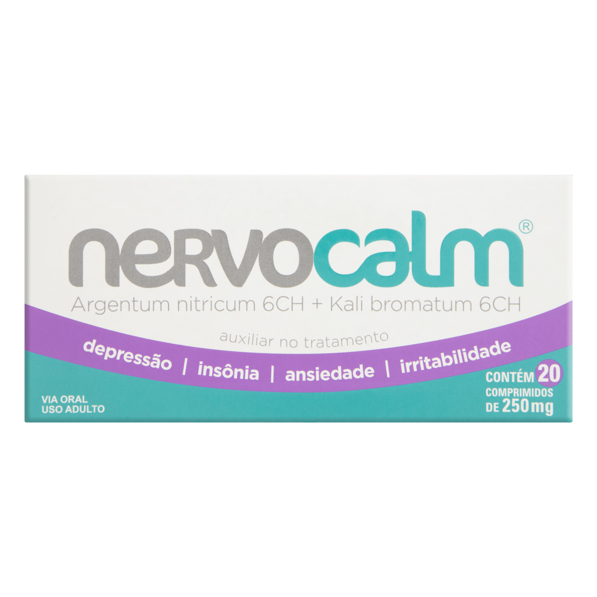 Nervocalm 250mg WP Lab 20 Comprimidos