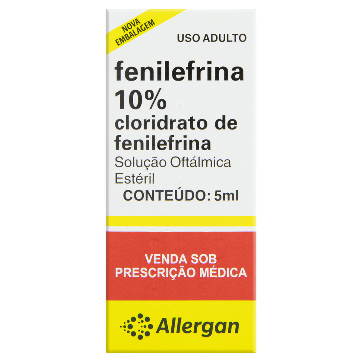 FENILEFRINA 10% SOL OFT 5ML D