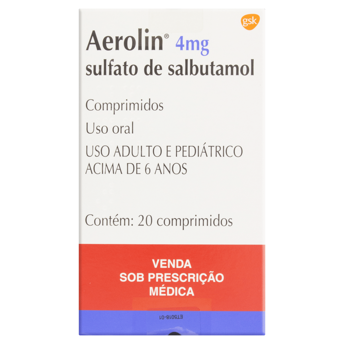 AEROLIN 4mg 20 CPRS