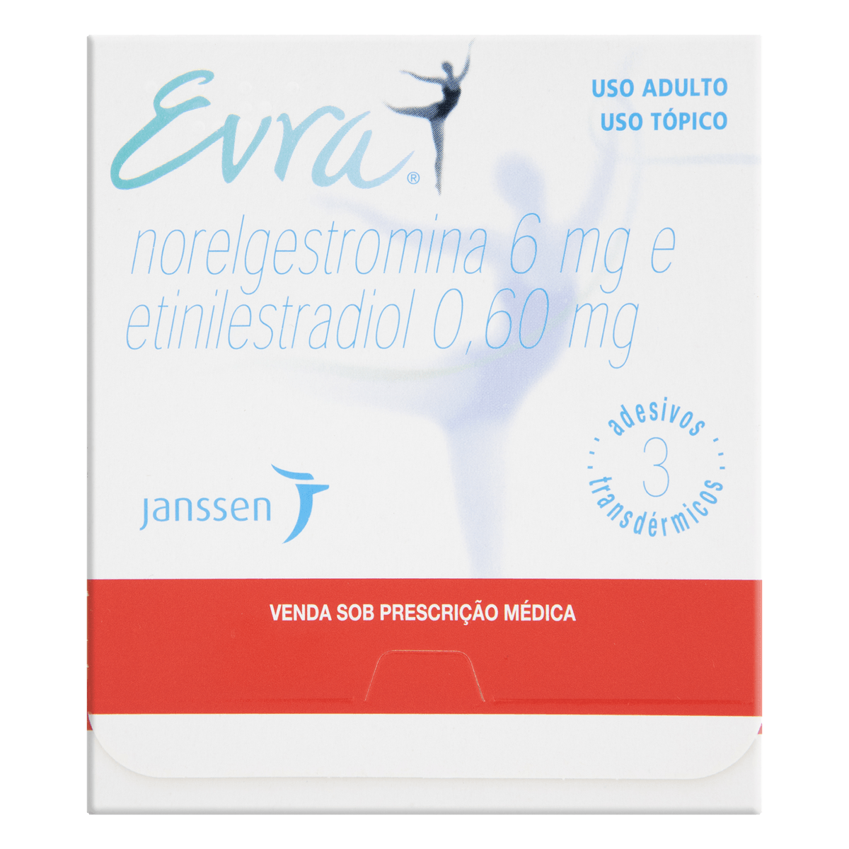 EVRA 3 ADESIVOS