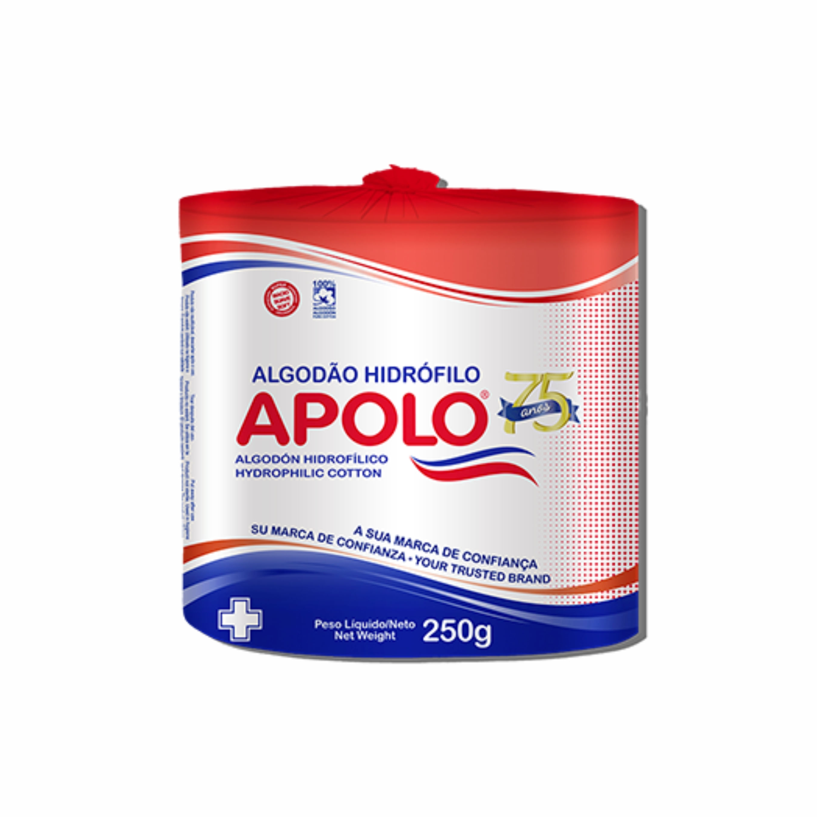 ALGODAO APOLO ROLO 250G (CX 4)