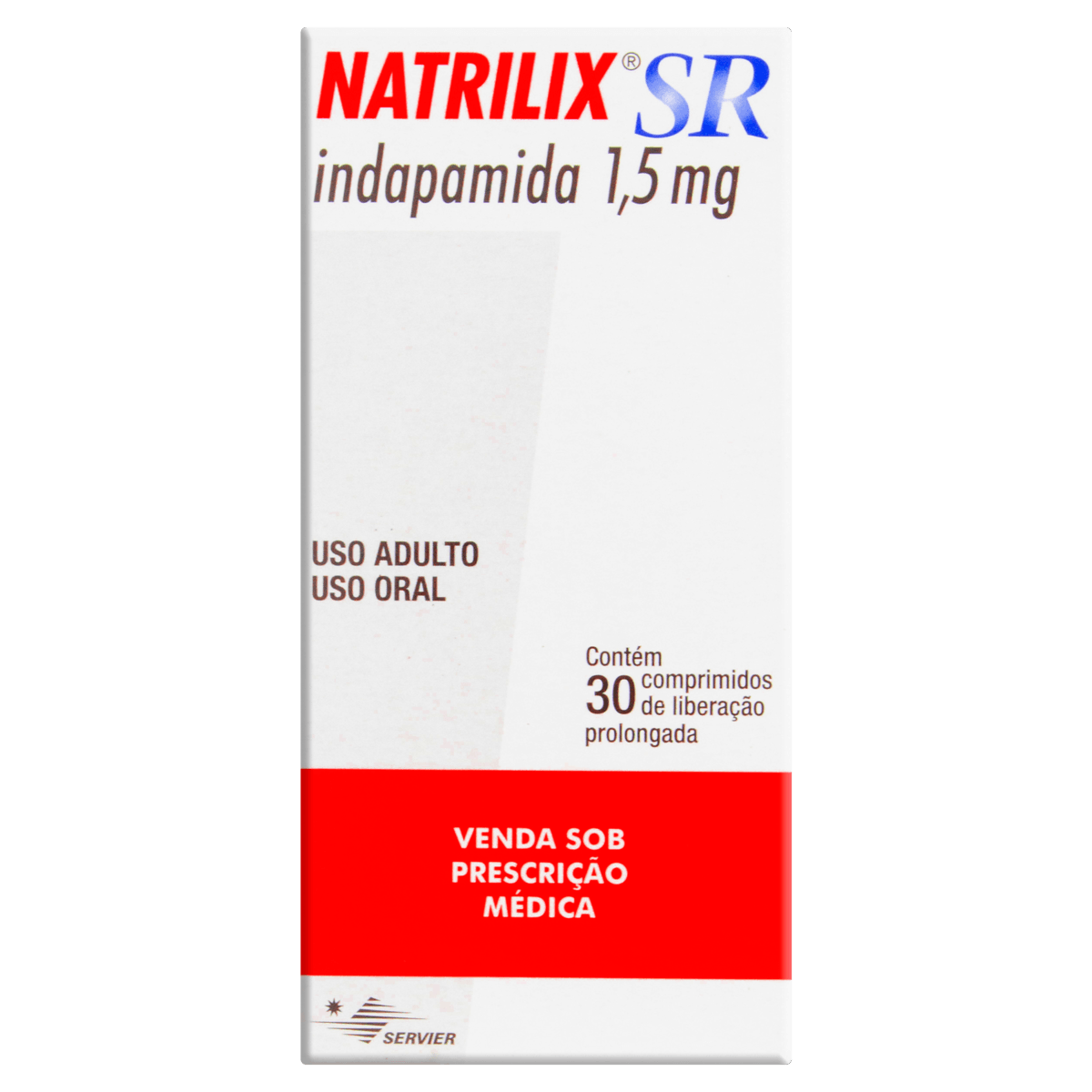 Natrilix SR 1,5mg 30 comprimidos revestidos