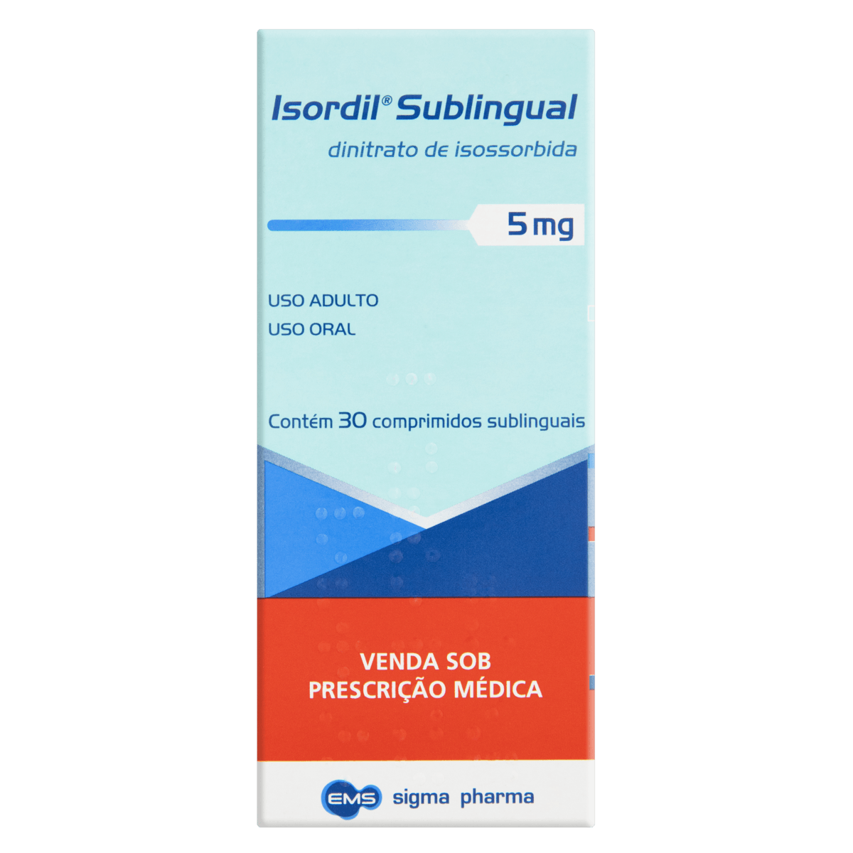 ISORDIL SUB 5MG 30 CPRS