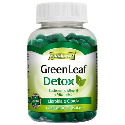 GREENLEAF DETOX 90 CAPS - MAXINUTRI