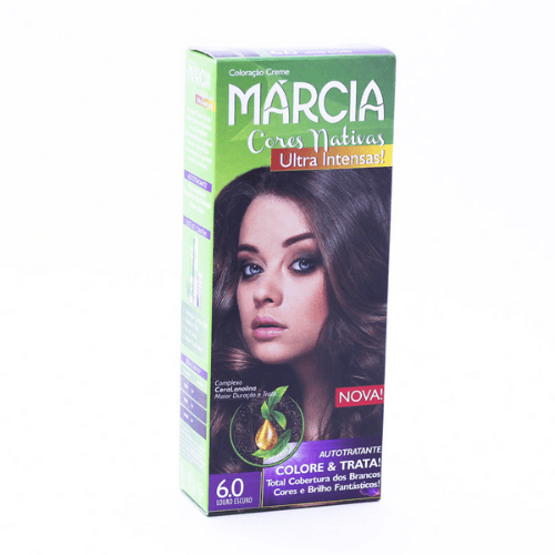 TINT COLORACAO CREME MARCIA LOURO ESCURO 6.0