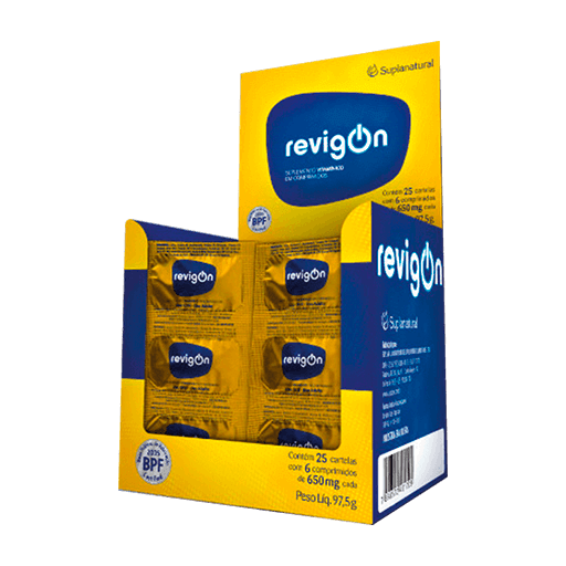 REVIGON 650MG 6 CPRS