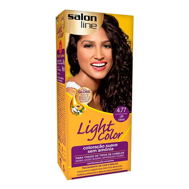 SALON LINE LIGHT COLOR 4.77 CAFE INTENSO