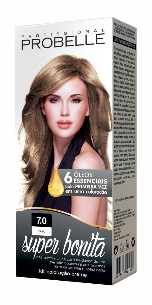 PROBELLE KIT COLORACAO SUPER BONITA 7.0