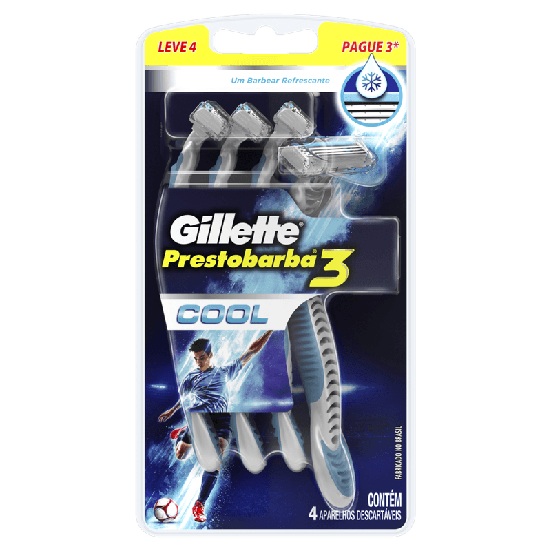 AP PRESTOBARBA 3 ICE MASCULINO LV4 PG3
