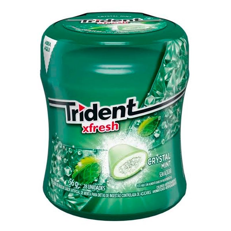 TRIDENT 56G GARRAFA X FRESH MENTA