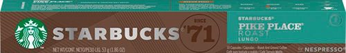 STARBUCKS LUNGO 10 CAPS 53G