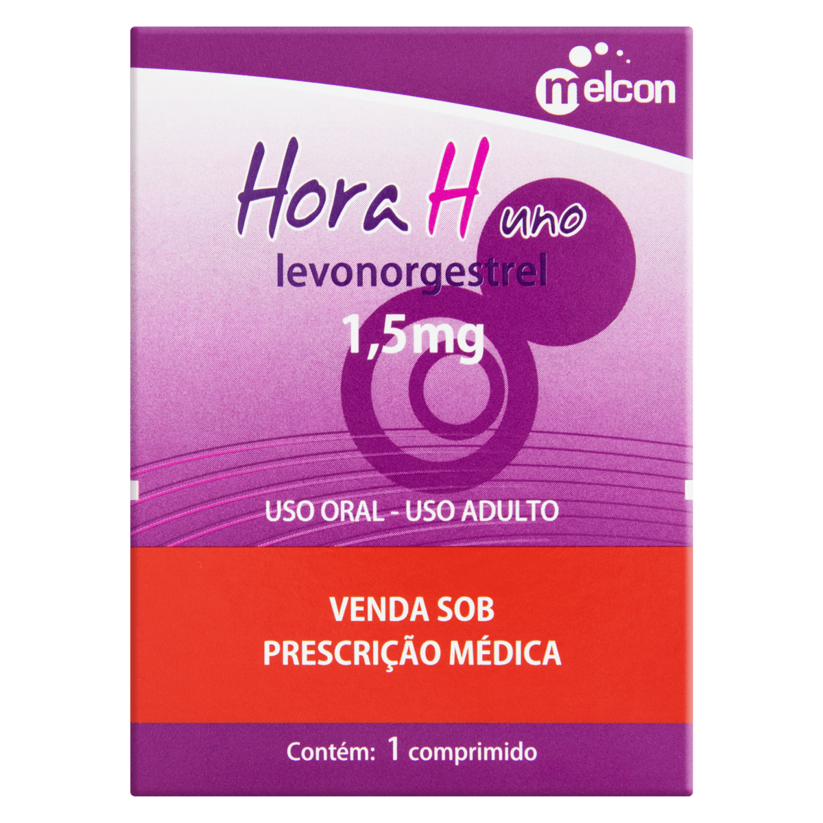 Hora H uno 1,5mg Melcon 1 Comprimido