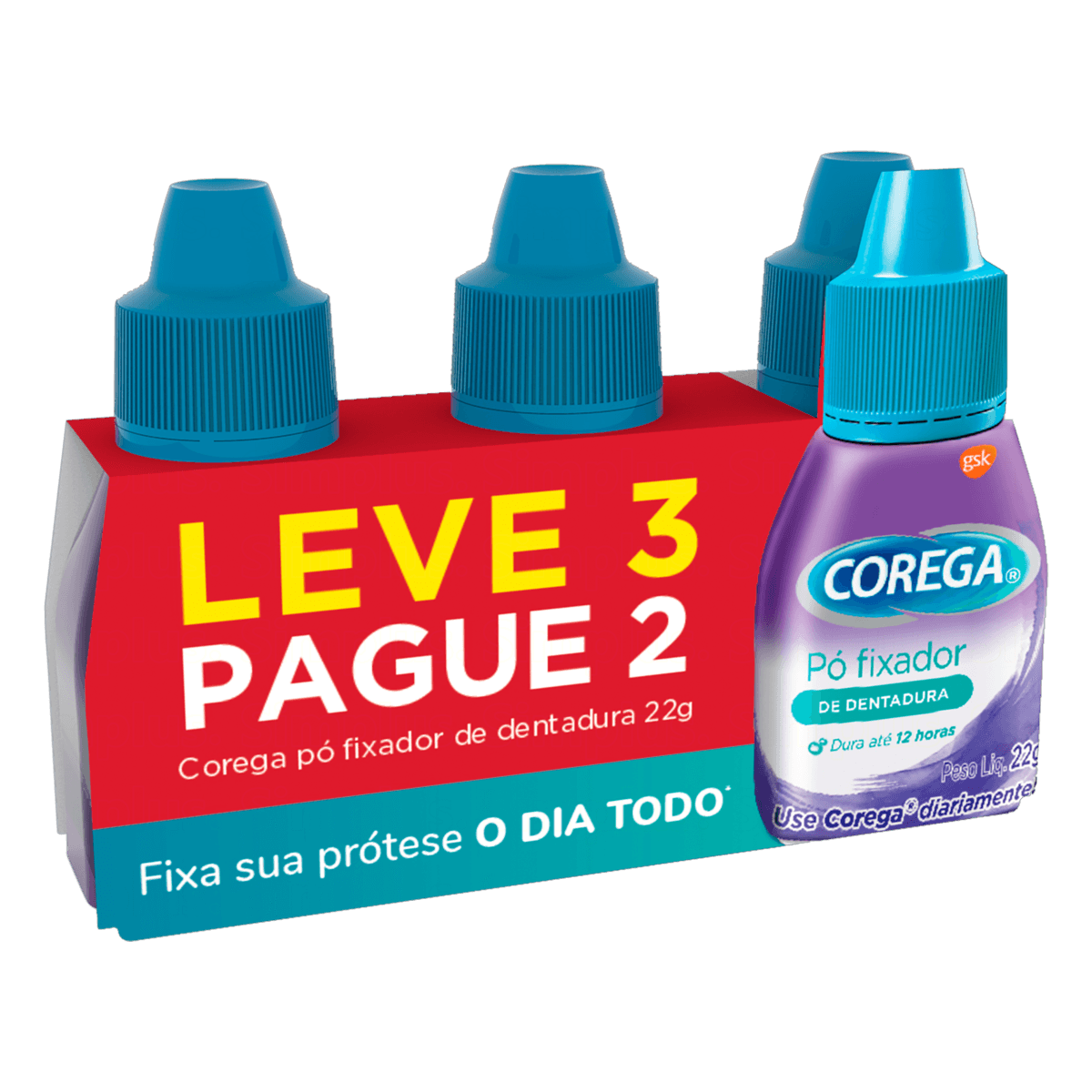 COREGA PO FIXADOR 22G LV3 PG2