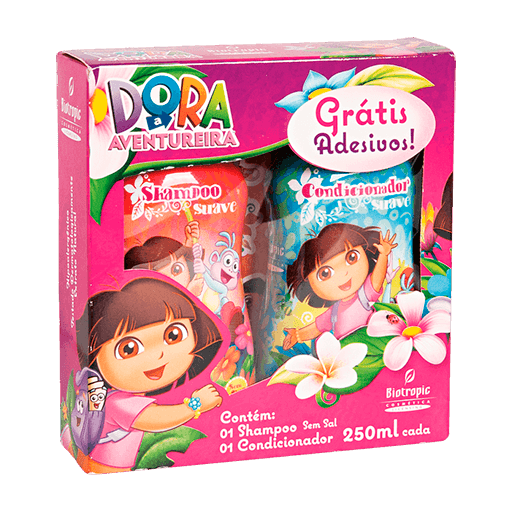 Nutriex Shampoo Dora Avent 250Ml+Condicionador 230Ml+Grts Ades