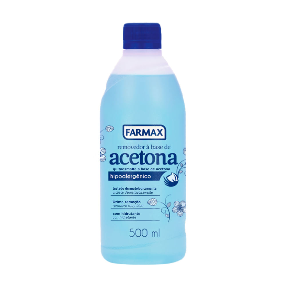 ACETONA 500ML - FARMAX