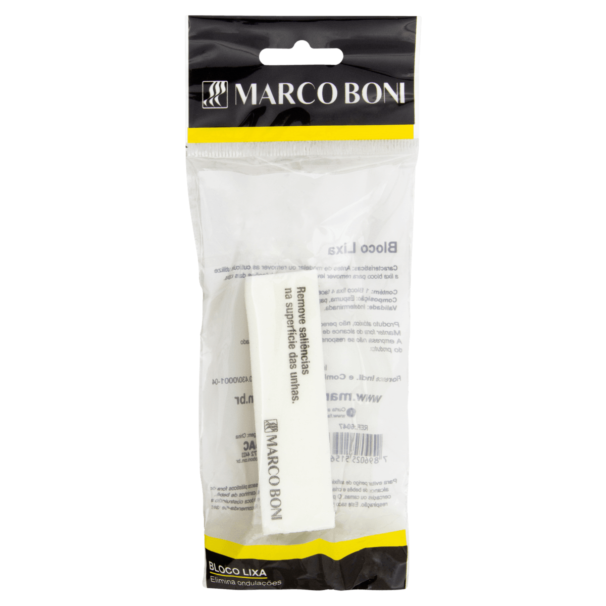 MARCO BONI LIXA BLOCO 6047