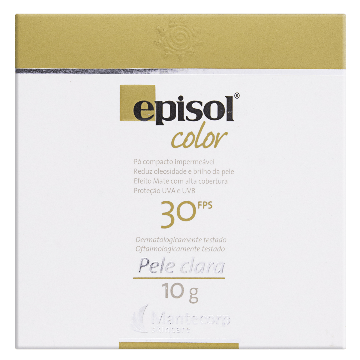 EPISOL COLOR CLARA PO COMPACTO FPS-30 10G