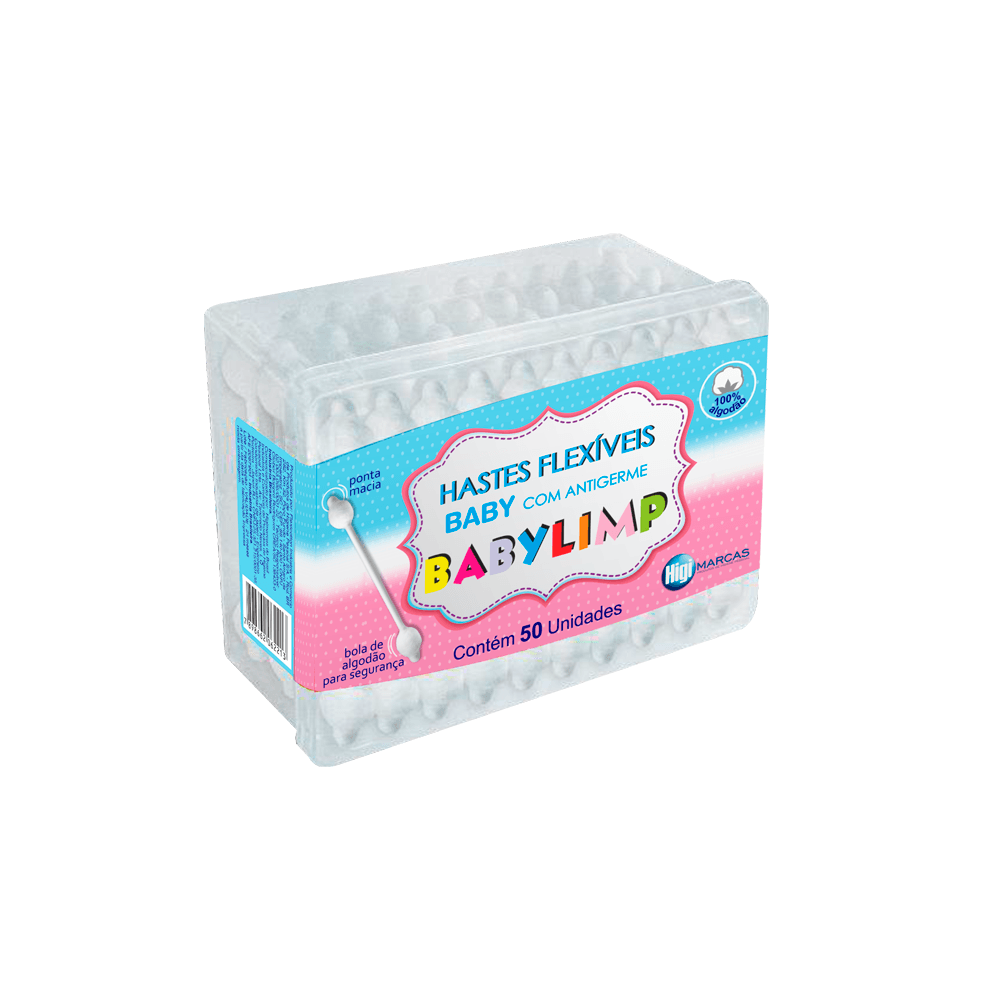 BABY LIMP HASTES FLEXIVEIS C/50