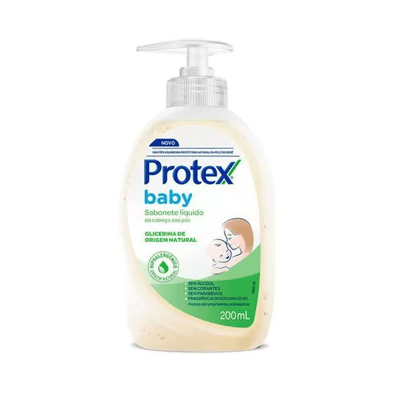Protex Baby Cabeça/Pes Sab Liq Glicerinado 200Ml