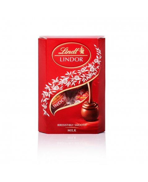 LINDT LINDOR CORN AO LEITE 37G