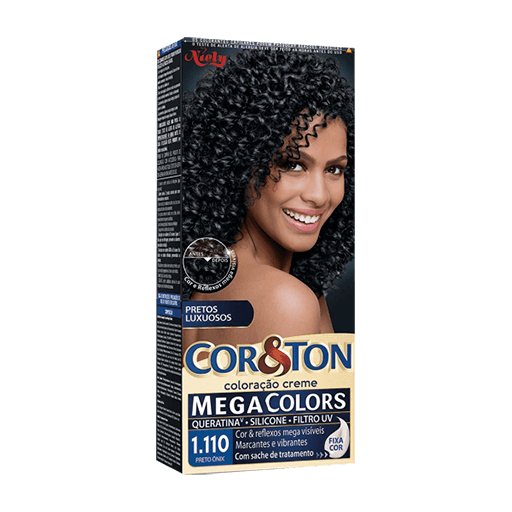 TINT COR E TON KIT 1.110 PRETO ONIX