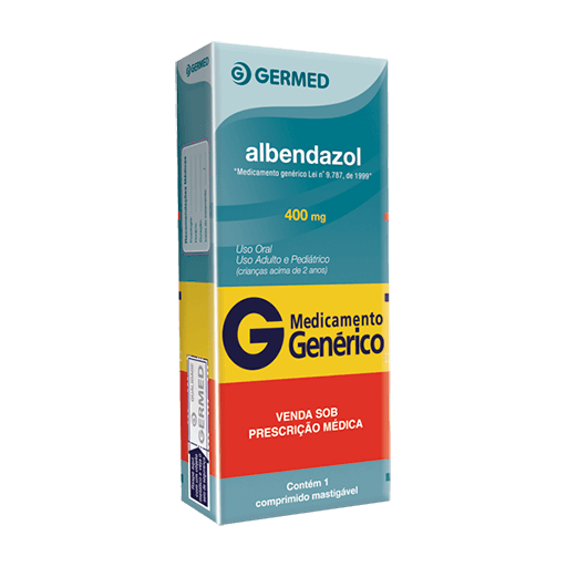 ALBENDAZOL 400MG 1 CPRS - GERM(G)