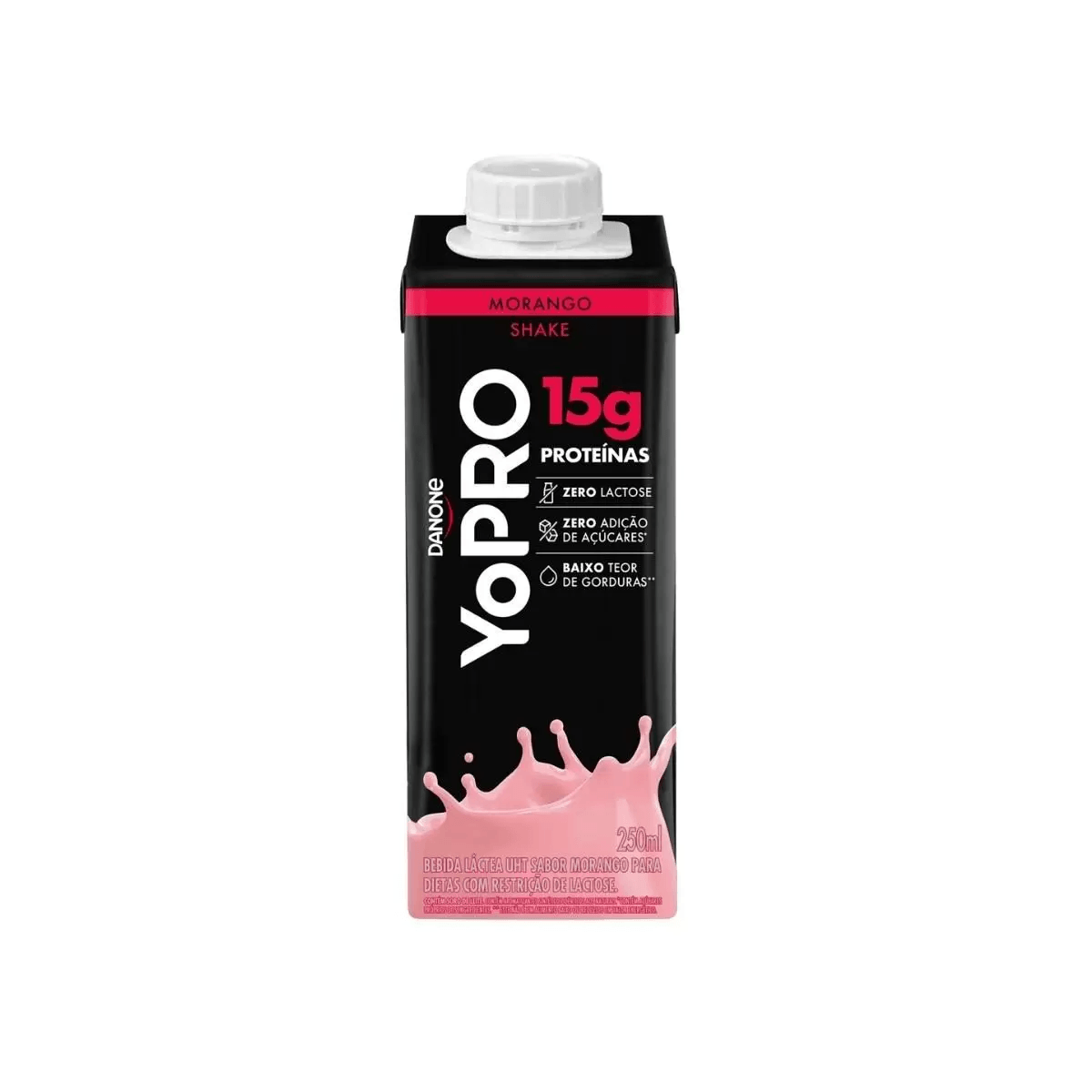 Yopro Morango 15H Protein Z/Lact 250Ml