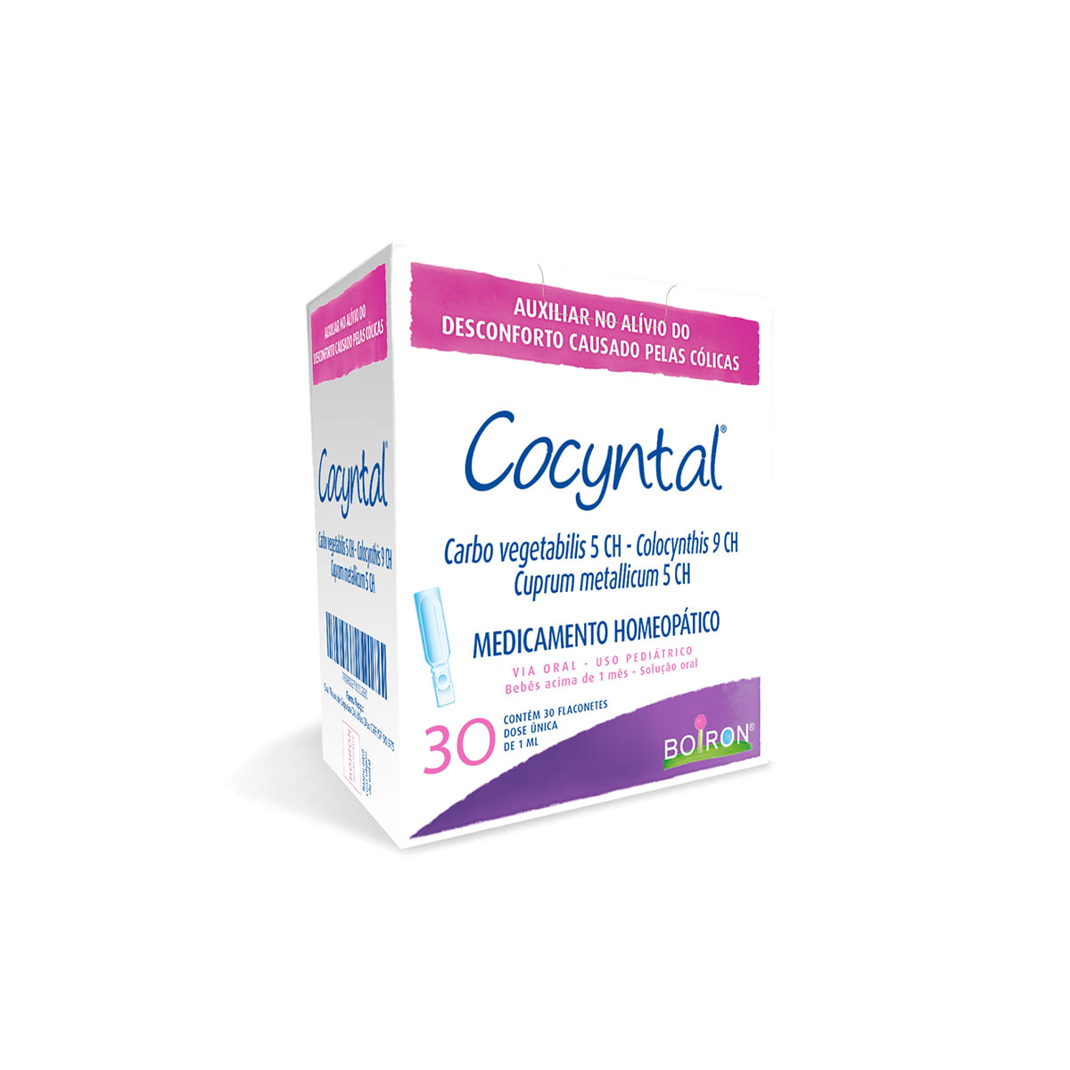 Cocyntal Boiron Unidoses 30 Flaconetes