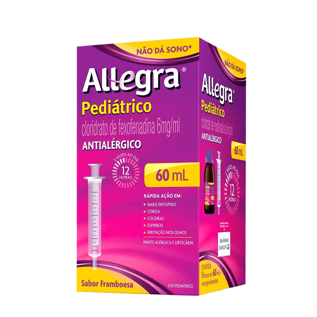 Allegra Ped 6Mg Susp Cup 60Ml
