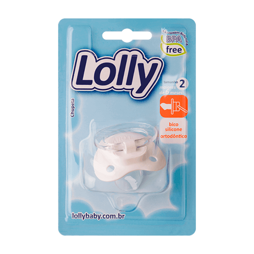 LOLLY CHUP ESPECIAL SIL RED T2 BRANCA - 505315/06BC@