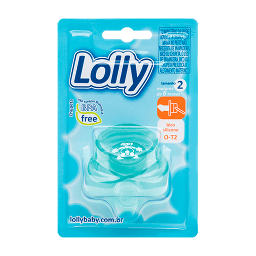 LOLLY CHUP SIL ORT T2 VERDE - 505015/12VD