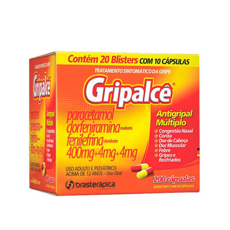 GRIPALCE 10 CAPS